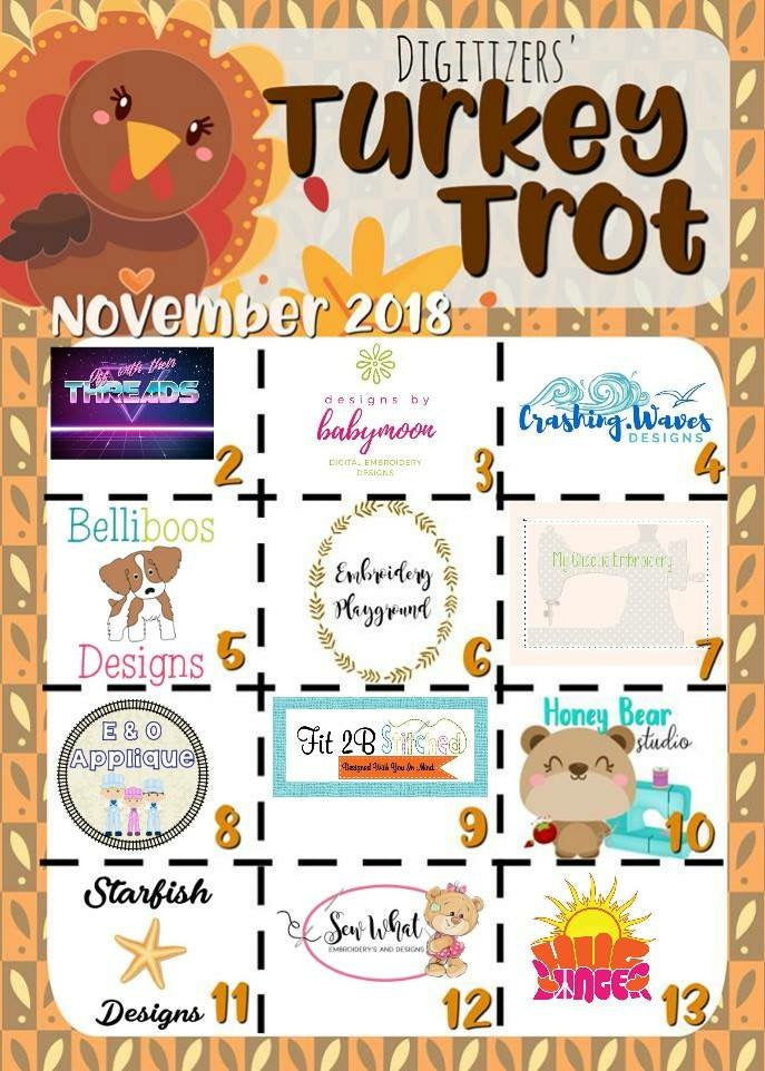 Turkey Trot – Designs By Babymoon