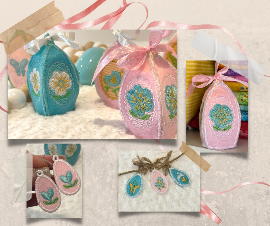 Introducing a sweet Easter Tealight Collaboration with Sulky! – Designs ...