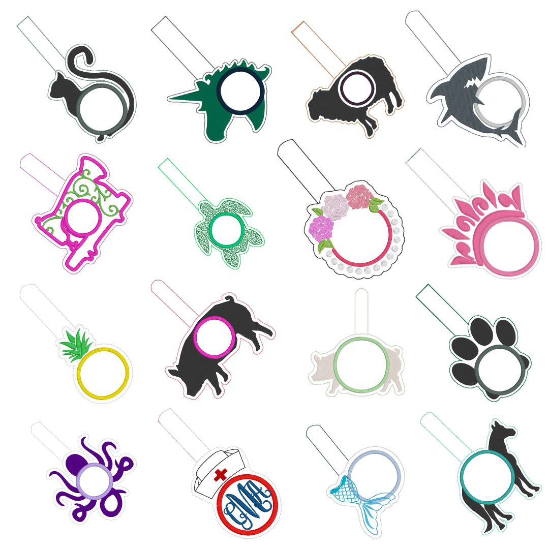 Monogram Snap Tab Bundle 30 Files $150 Value – Designs By Babymoon
