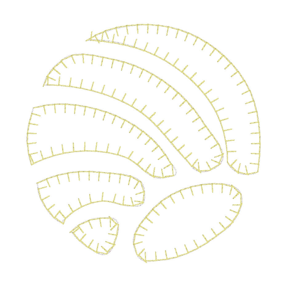 Pan Dulce Concha and Puerquito Sweet Bread Pillows In the Hoop Embroid ...