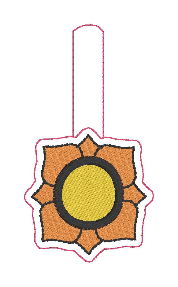 Pomegranate Bloom Snap Tab 4x4 – Designs By Babymoon