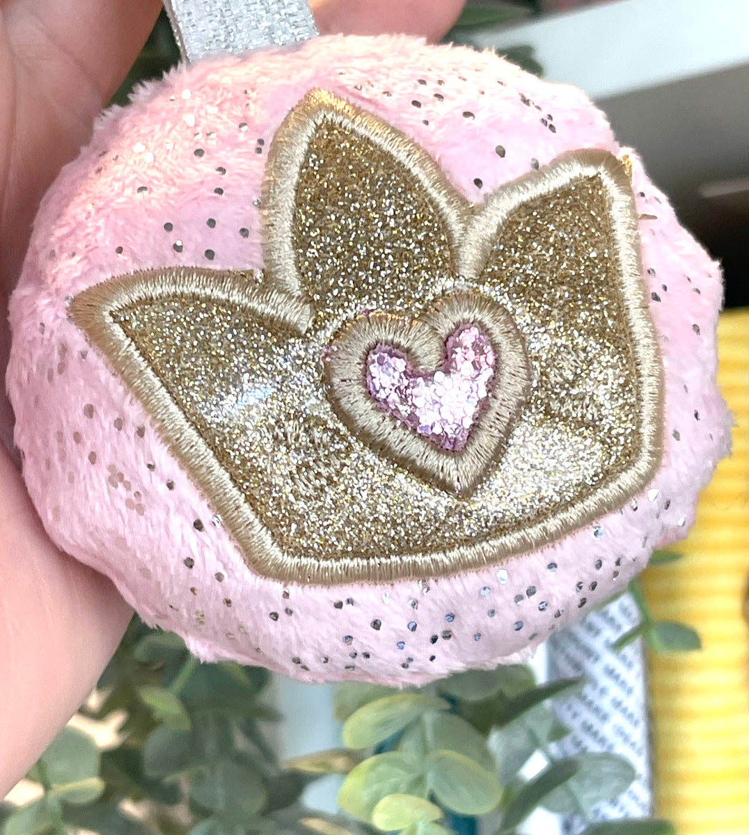 Princess Crown Applique Fluffy Puff Design Set- In the Hoop Embroidery ...