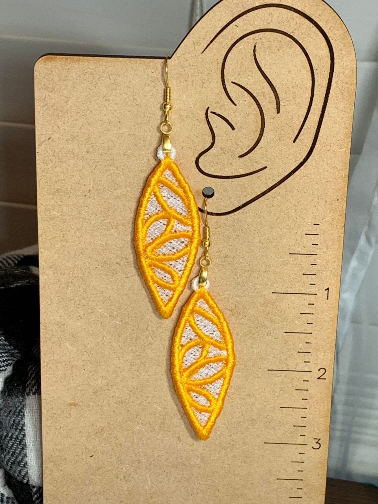 Pirouette FSL Earrings - In the Hoop Freestanding Lace Earrings – Designs By Babymoon