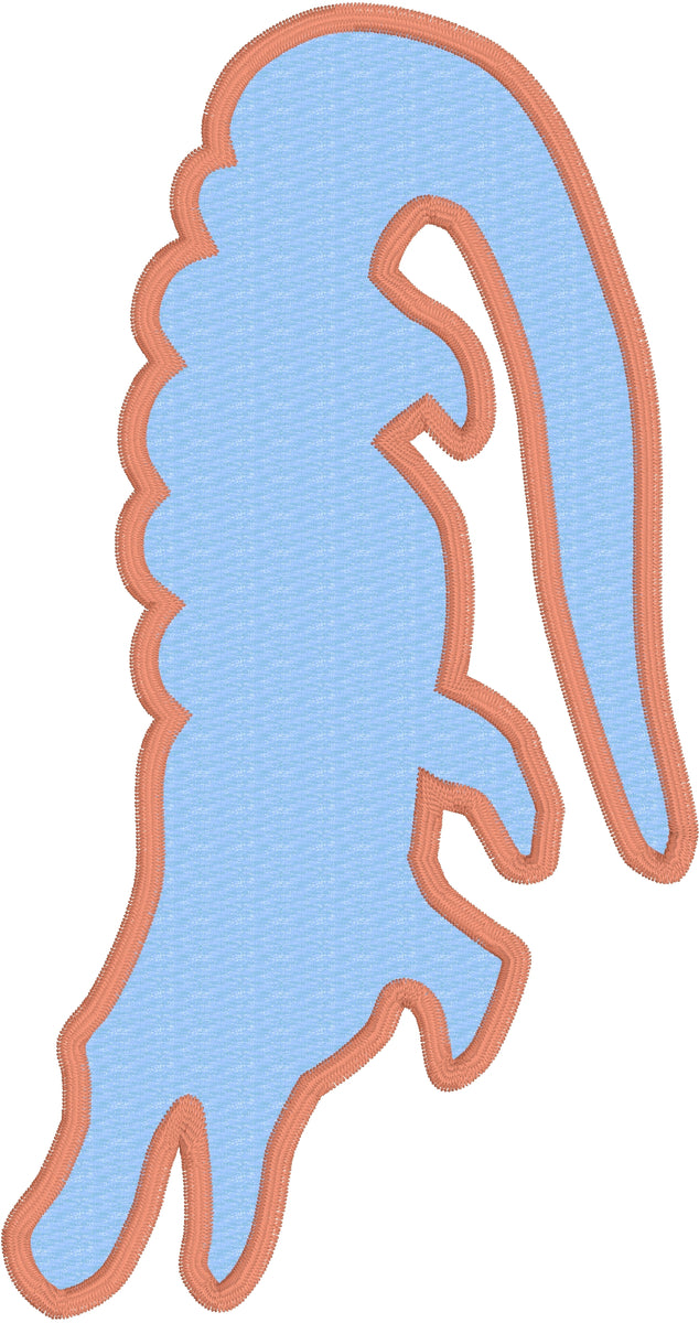 Alligator Applique Design - 4x4 5x7 – Designs By Babymoon