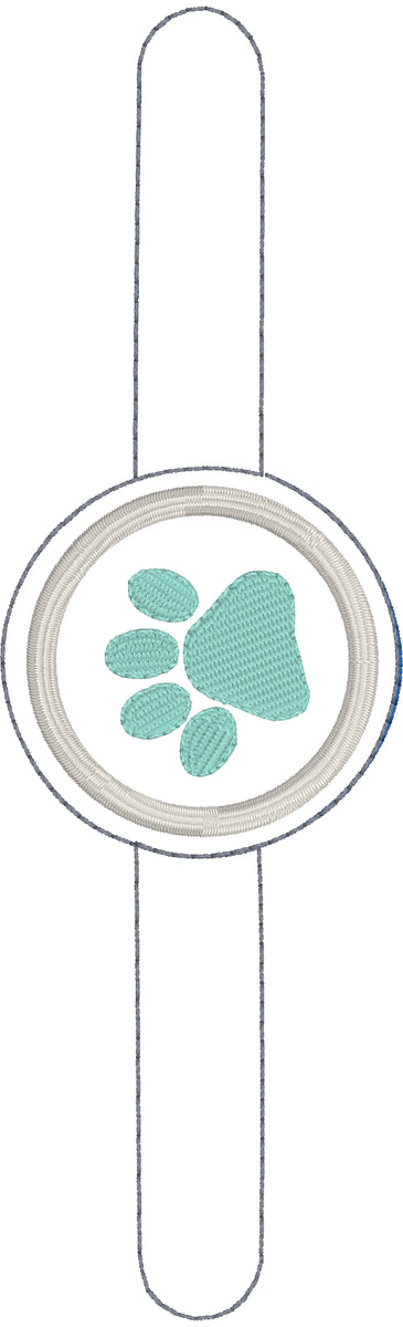 Paw Print Mask Extension Double Snap Tab – Designs By Babymoon