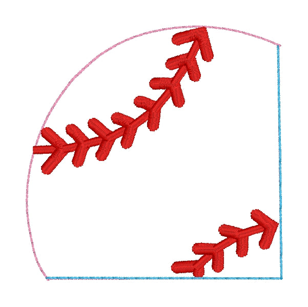 Baseball Corner Bookmark Design – Designs By Babymoon