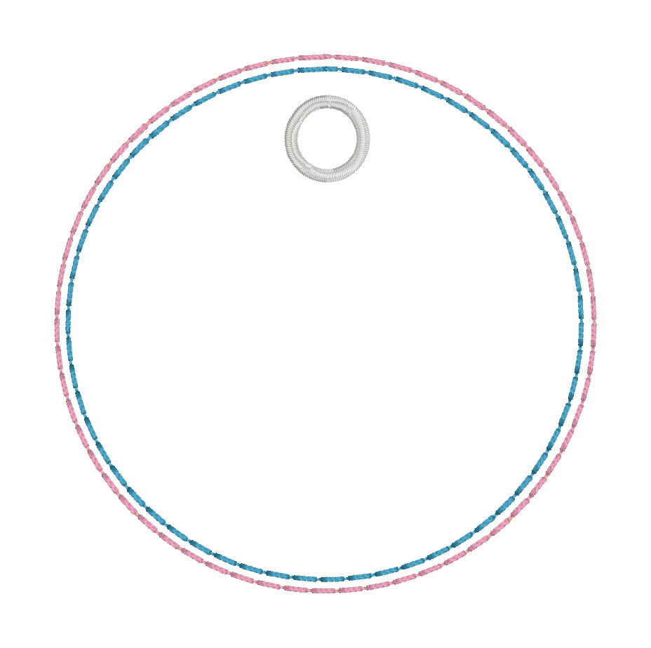 Blanks Bundle of Basic Circle and Rounded Square Tags -Monogram and Pe ...