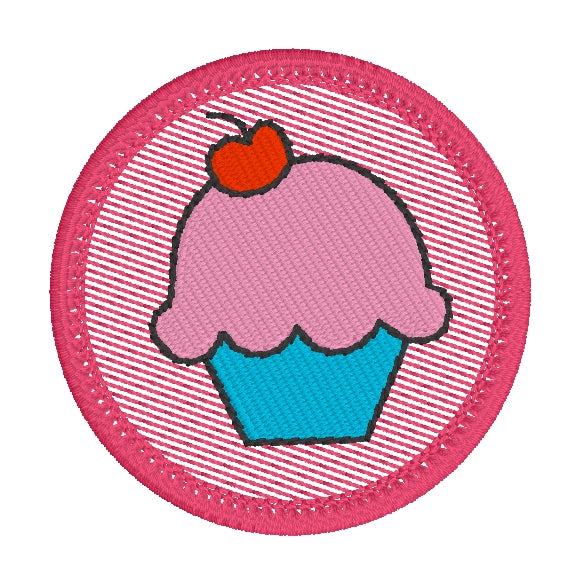 Cupcake Patch embroidery design – Designs By Babymoon