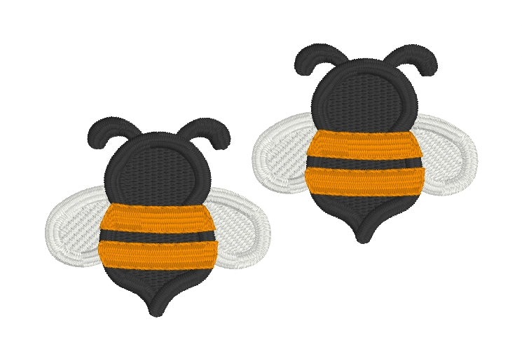 FSL Bee Earrings - In the Hoop Freestanding Lace Earrings – Designs By ...