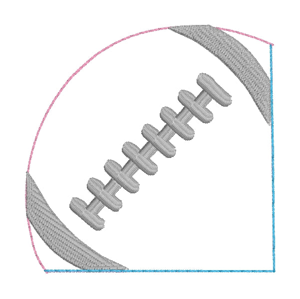 Football Corner Bookmark Design – Designs By Babymoon