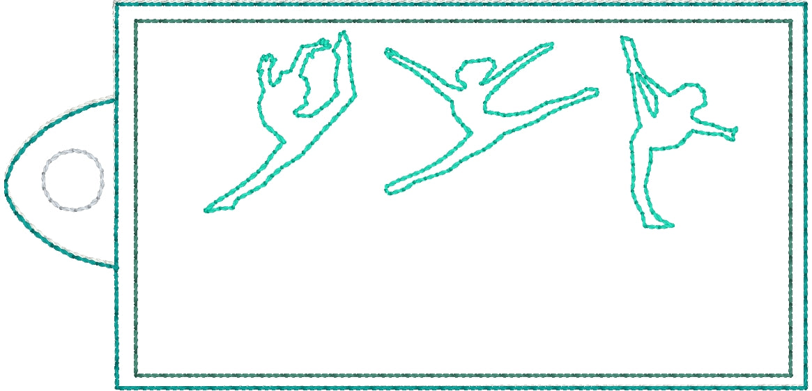 Gymnastics Snap Tab and Eyelet Tag Design – Designs By Babymoon