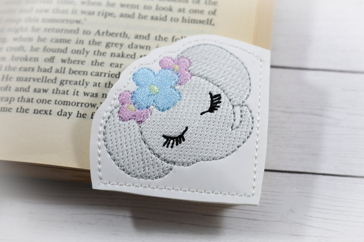 Elephant Corner Bookmark Design – Designs By Babymoon