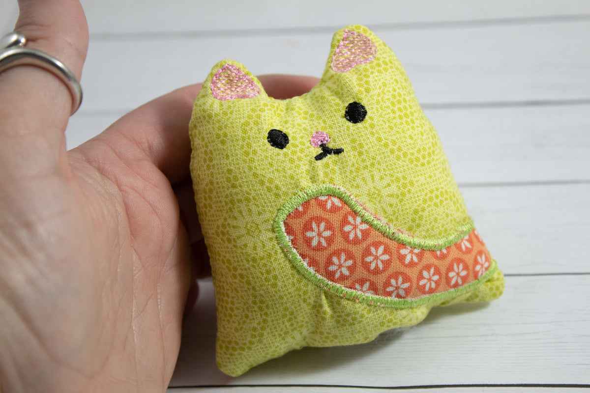 Kitty Stuffy Stuffed Animal In the Hoop Embroidery Design – Designs By ...