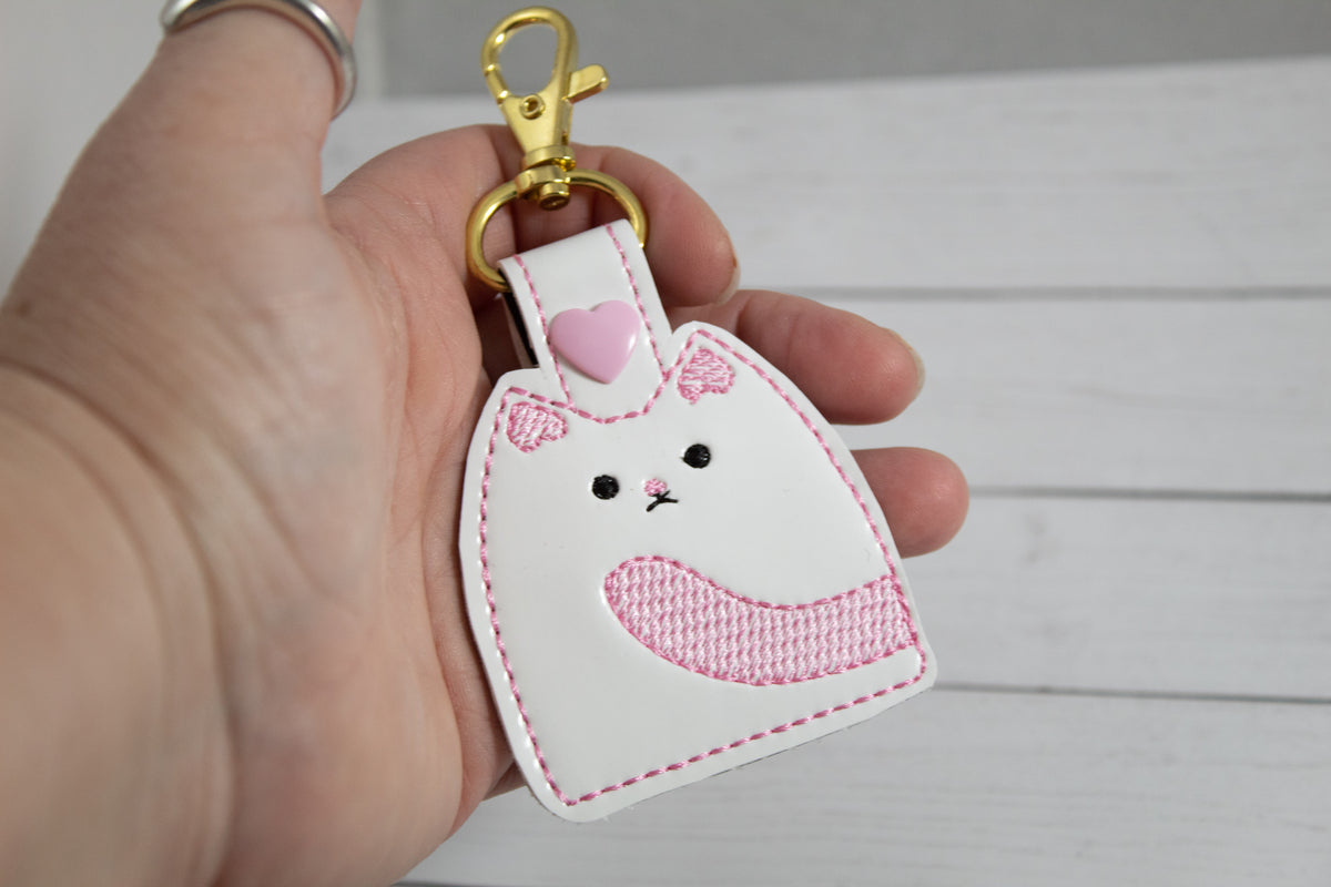 Kitty Cat snap tab – Designs By Babymoon