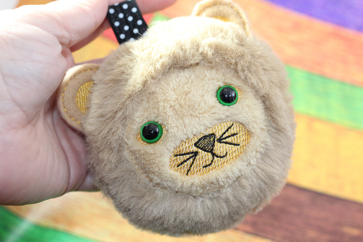 Lion Fluffy Puff - In the Hoop Embroidery Design – Designs By Babymoon