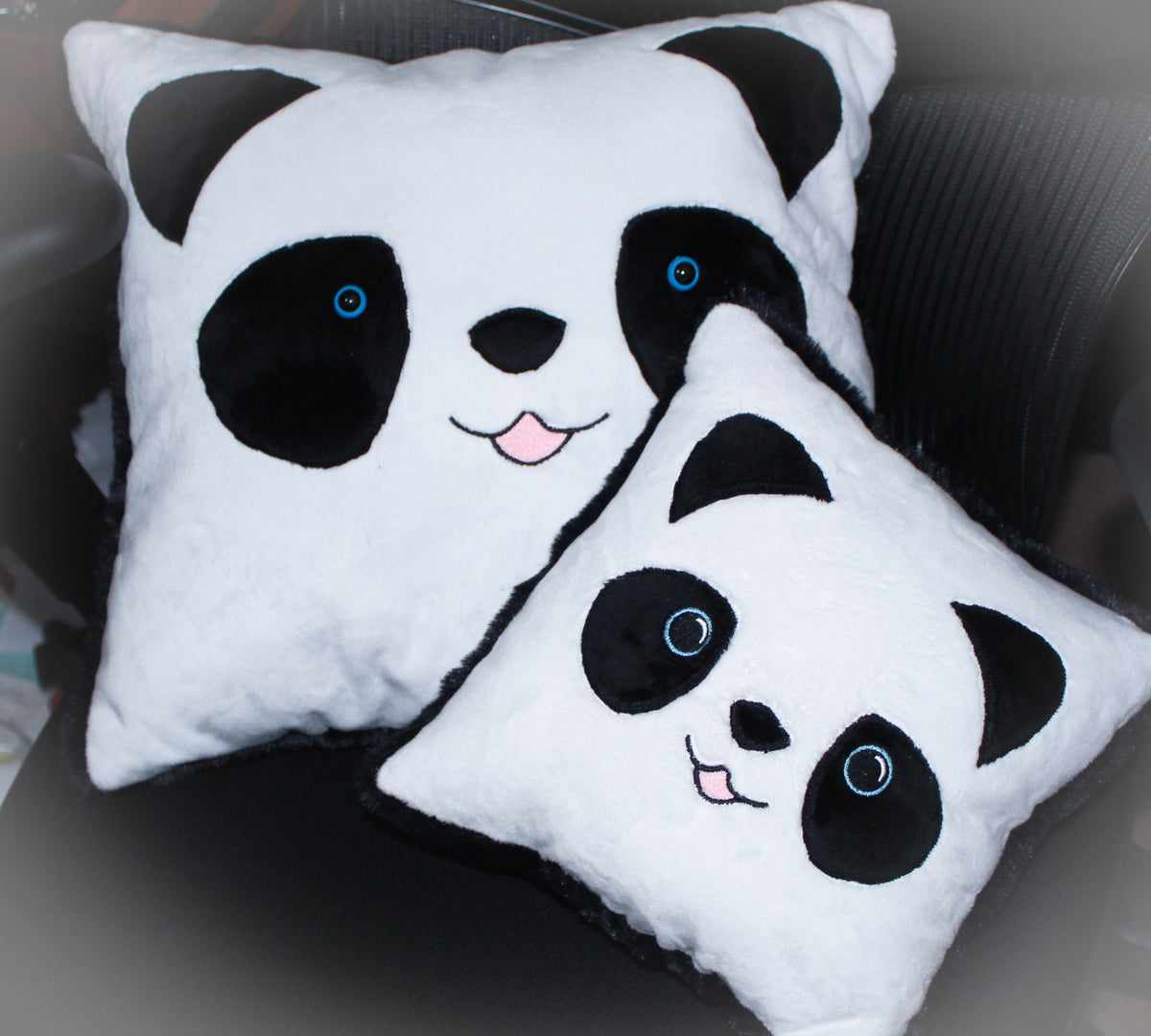 Panda Square Pillow In the Hoop And Sewing Embroidery Design – Designs ...