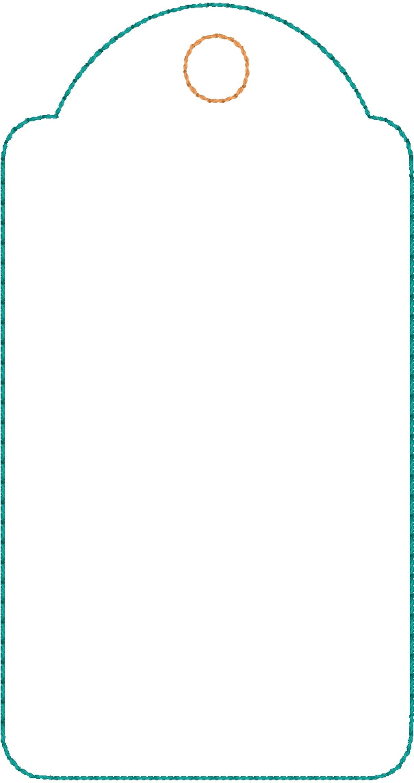 Blank Ticket Rectangle Tag 4x4 Friendly – Designs By Babymoon