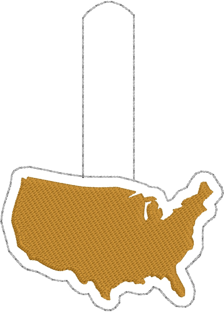 Tiny USA snap tab In The Hoop embroidery design – Designs By Babymoon