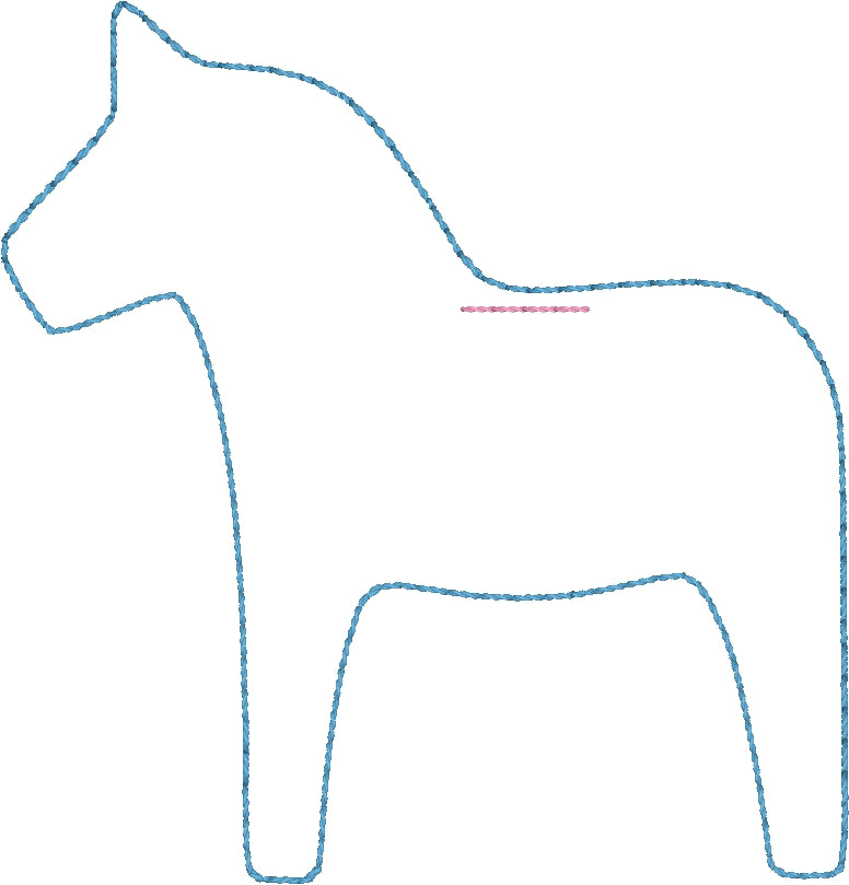 Stuffed Horse SINGLE Dangle Tag – Designs By Babymoon