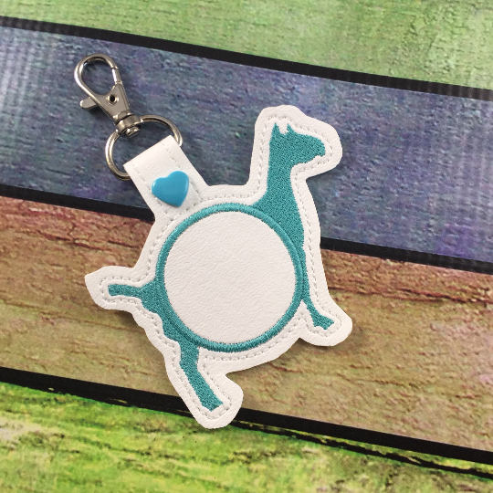 Monogram BLANK Goat tag snap tab for 4x4 hoops – Designs By Babymoon