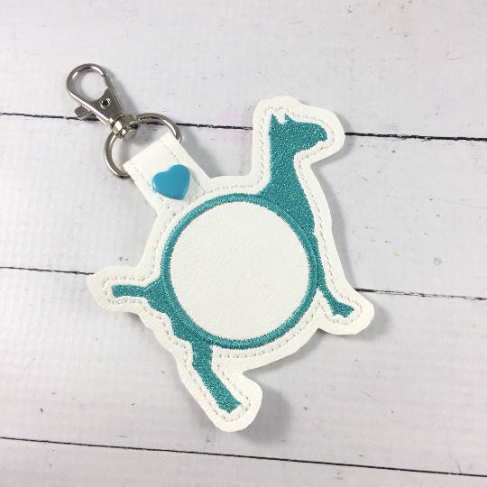 Monogram BLANK Goat tag snap tab for 4x4 hoops – Designs By Babymoon