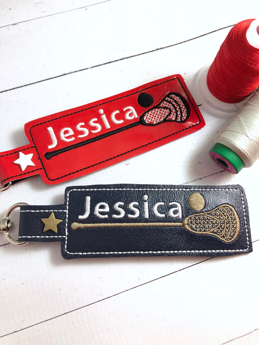 Lacrosse Snap Tab In The Hoop Design – Designs By Babymoon