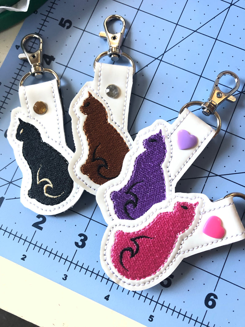 Black Cat snap tab – Designs By Babymoon
