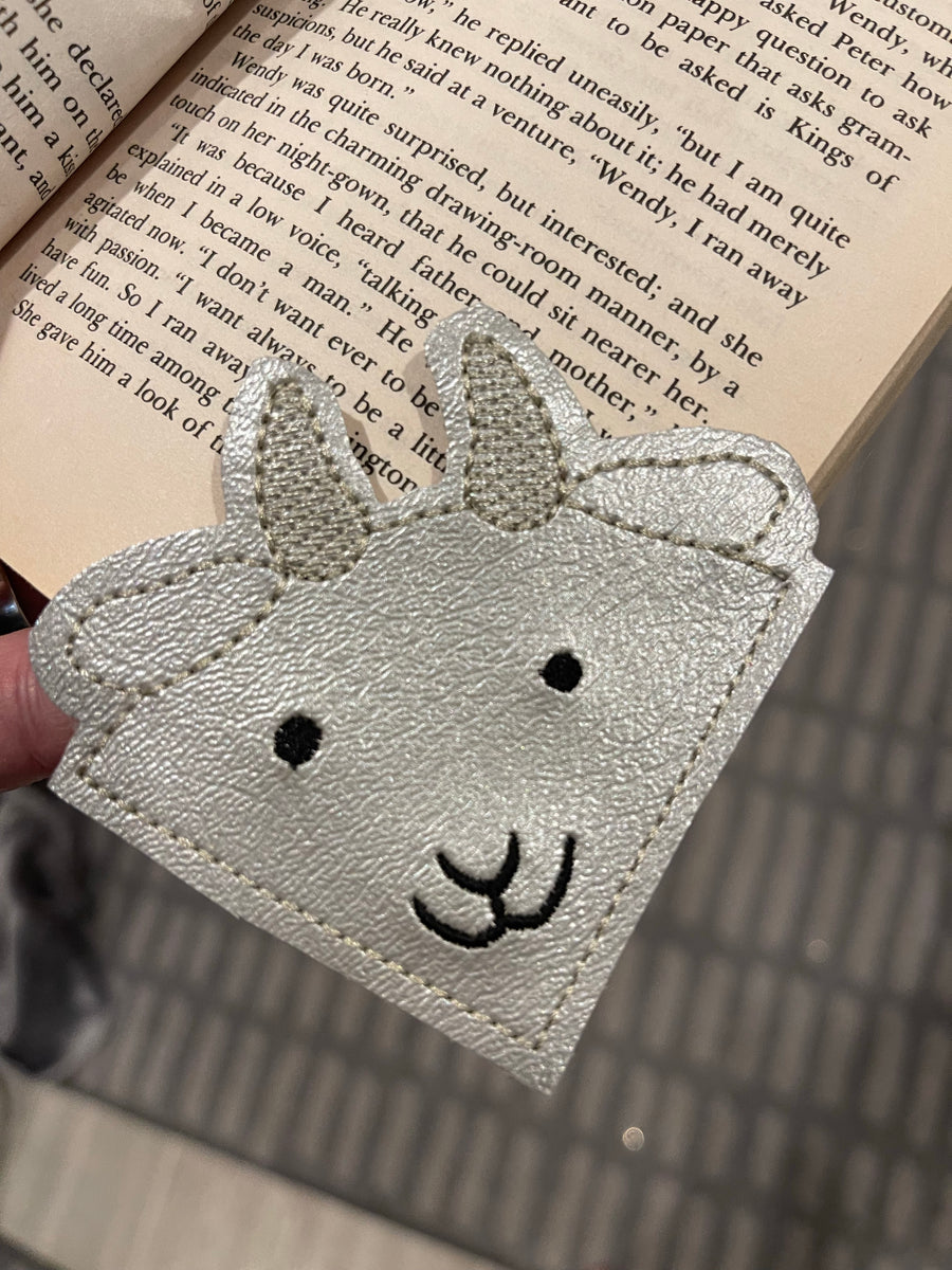 Goat Corner Bookmark Design – Designs By Babymoon