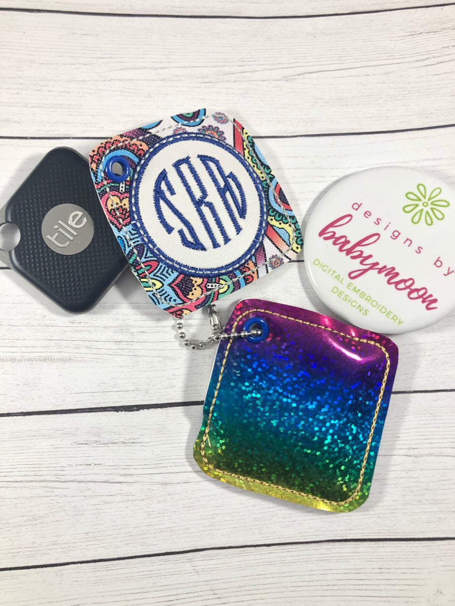 Tile Pro Key Finder Cover ITH Eyelet Project 4x4 – Designs By Babymoon