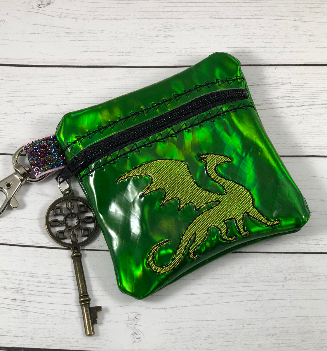 Dragon Zipper Pouch 4x4 – Designs By Babymoon