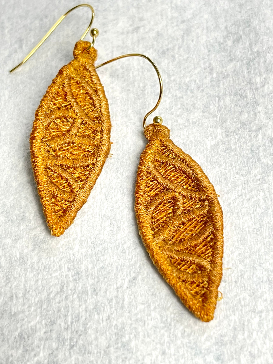 Pirouette FSL Earrings - In the Hoop Freestanding Lace Earrings ...