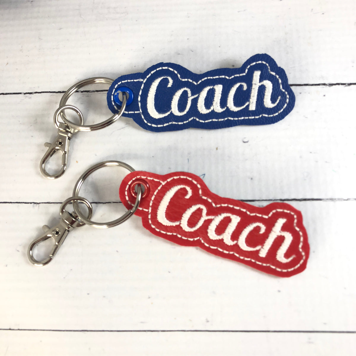 Coach Word Art Eyelet Tags – Designs By Babymoon