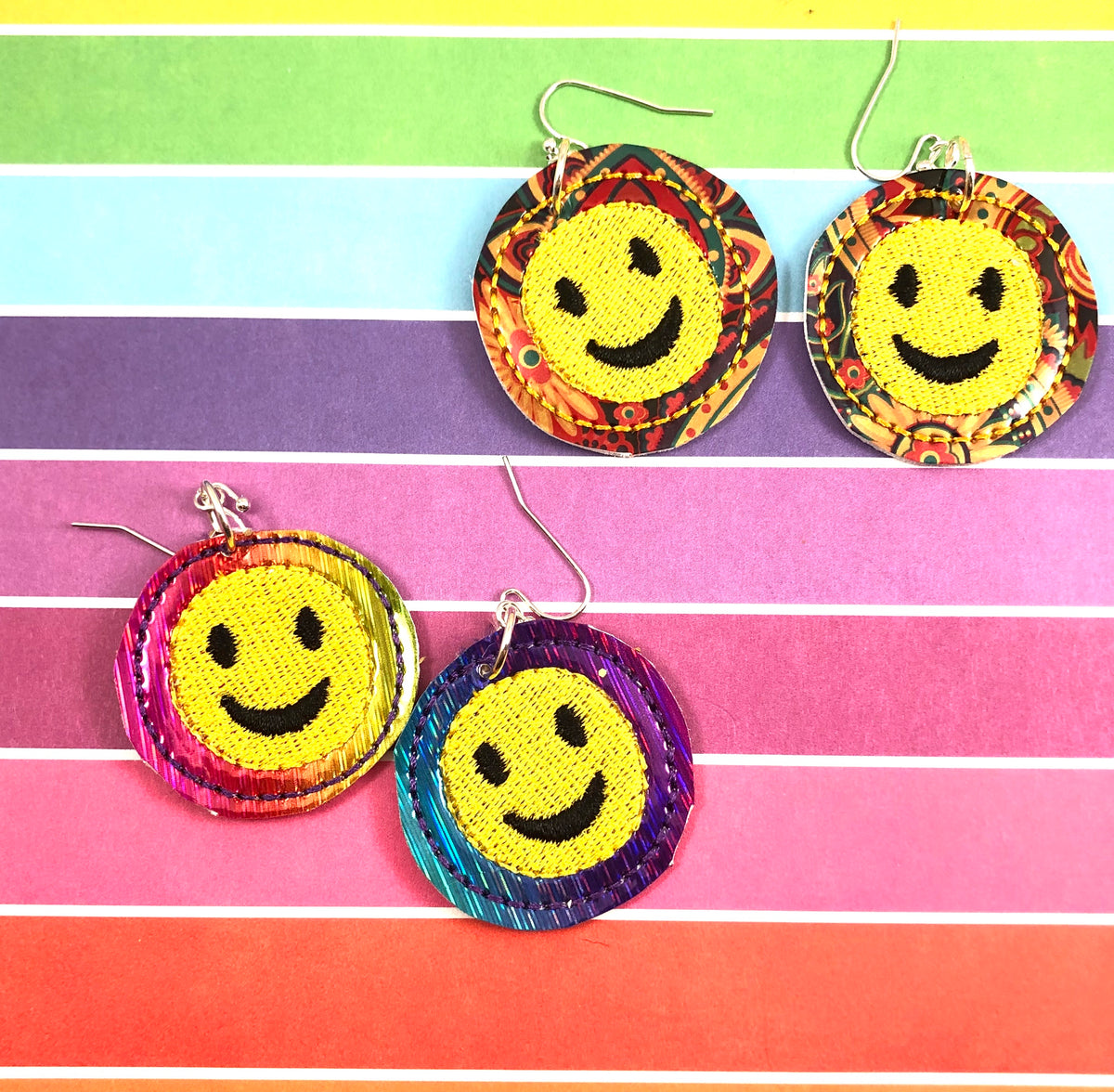 Happy Face Earrings – Designs By Babymoon