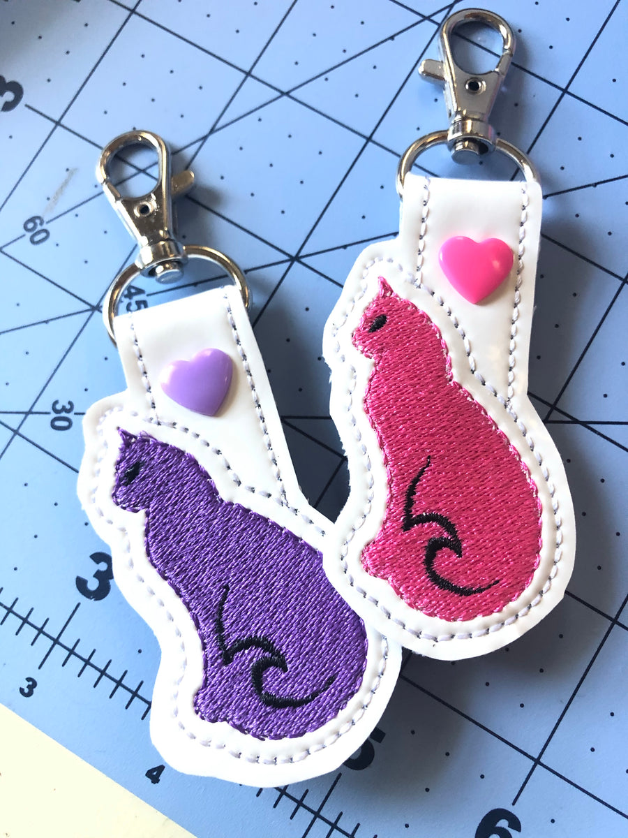 Black Cat snap tab – Designs By Babymoon