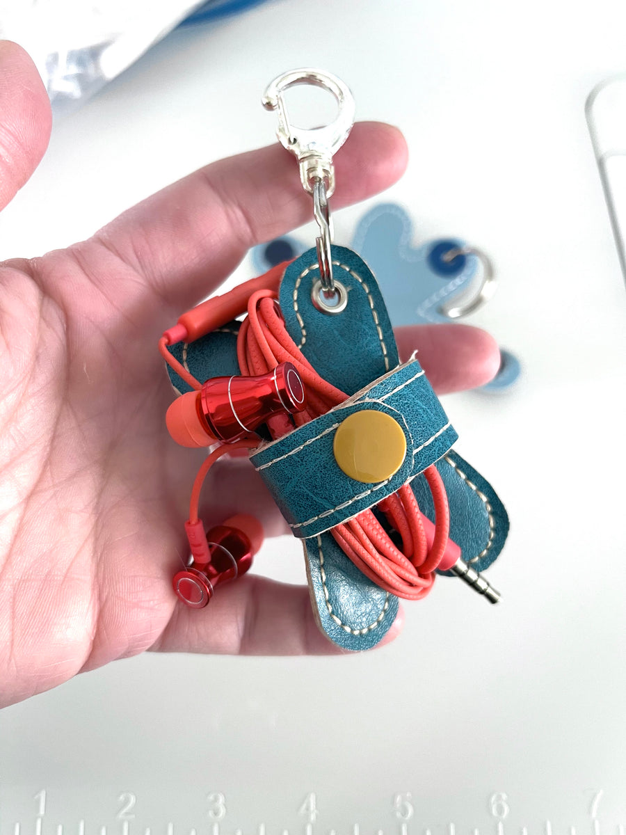 Ear Bud Buddy Earbud Snap Wrap ITH Project 4x4 – Designs By Babymoon