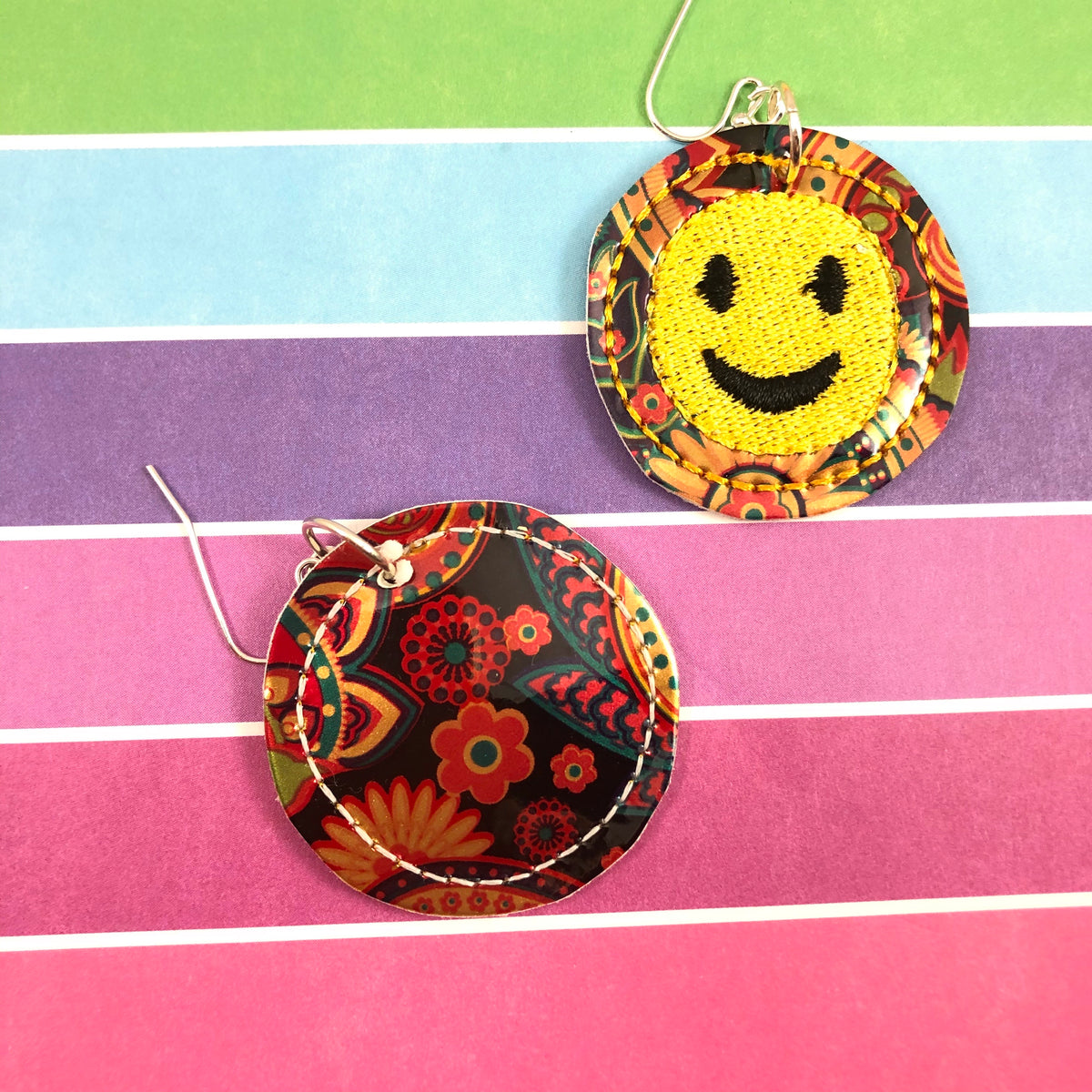 Happy Face Earrings – Designs By Babymoon