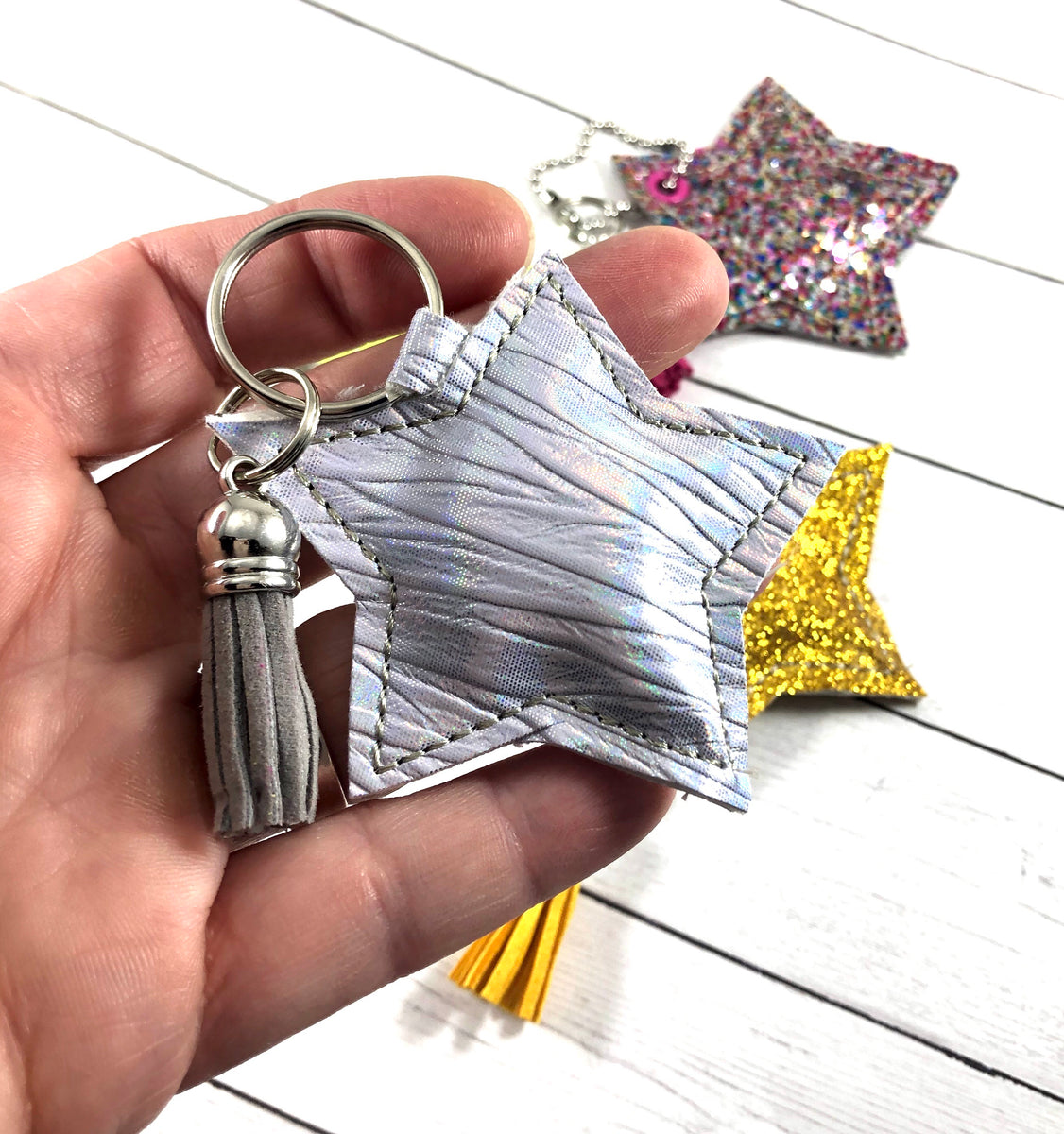 Stuffed Star SINGLE Dangle Tag – Designs By Babymoon