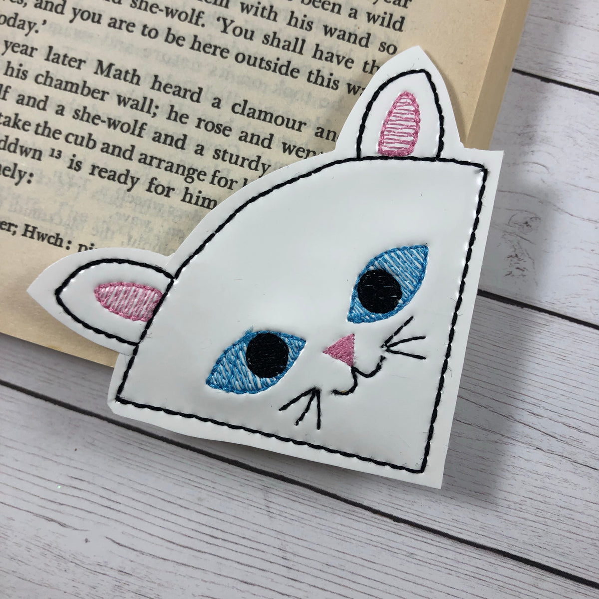 Cat Corner Bookmark Design – Designs By Babymoon
