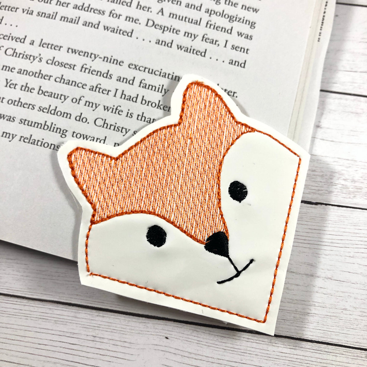 Fox Corner Bookmark Design – Designs By Babymoon