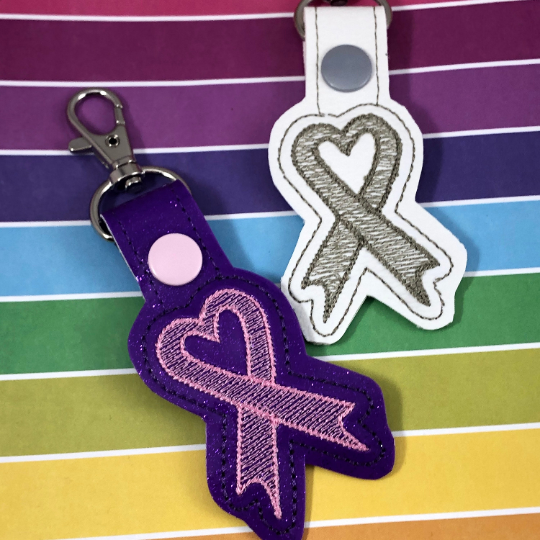 Awareness Ribbon Snap Tab 4x4 and 5x7 – Designs By Babymoon