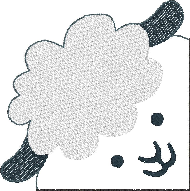 Sheep Corner Bookmark Design – Designs By Babymoon