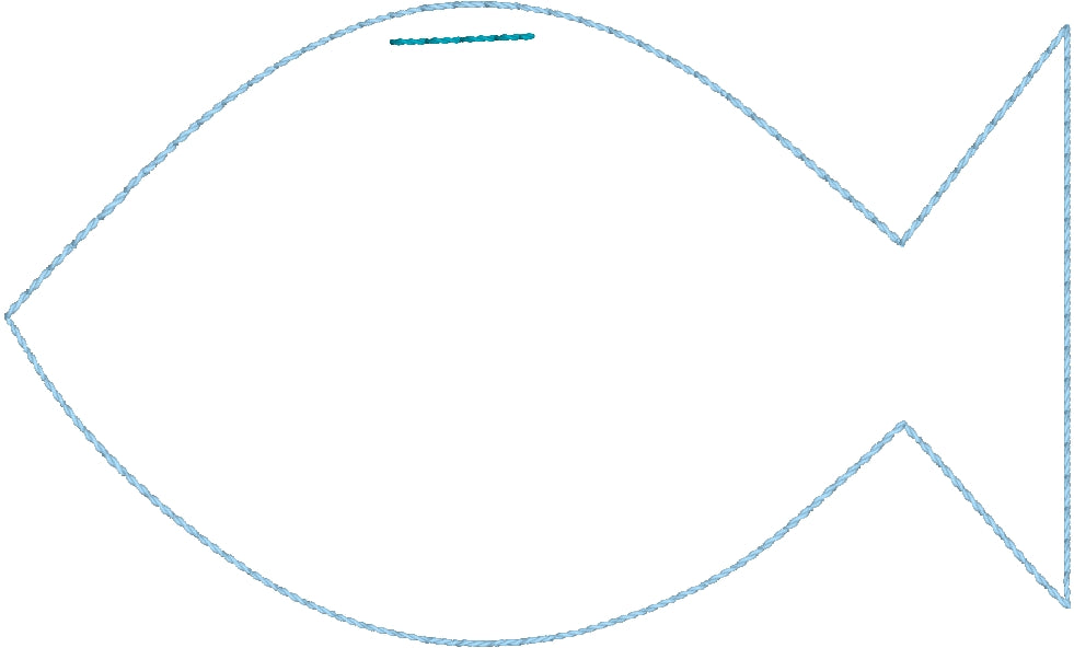 Stuffed Fish SINGLE Dangle Tag – Designs By Babymoon